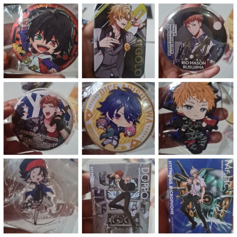 Jual [official] updated 6 hypmic keychain standee magnet figure ...
