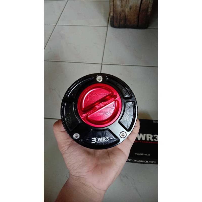 Jual Tutup Tanki Fuelcap WR3 Yamaha R15 V3 V4 R25 MT15 MT25 XSR155 R6 ...
