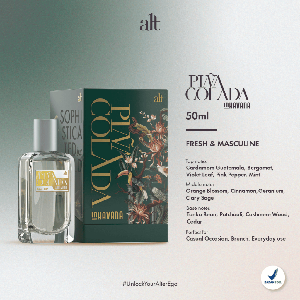 Jual ALT Perfumery | Pina Colada In Havana| 50ml | Eau De Parfum ...