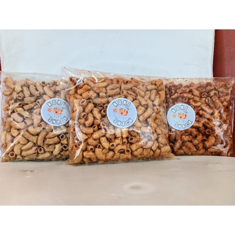 Jual Viral 250gr Makaroni Bantet Koki Snack Tasikmalaya