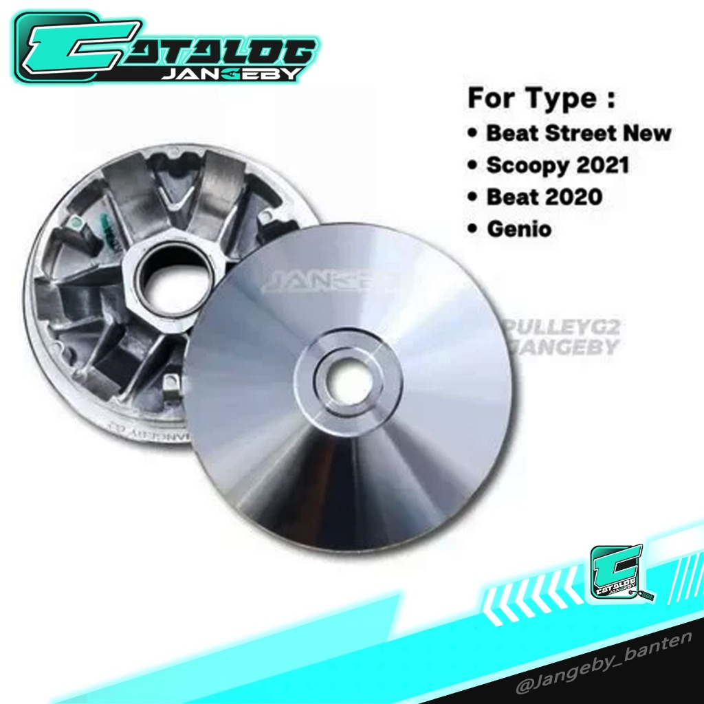 Jual Pulley Custom Jangeby G2 Beat Deluxe KOJ Scoopy K2F Beat Street ...