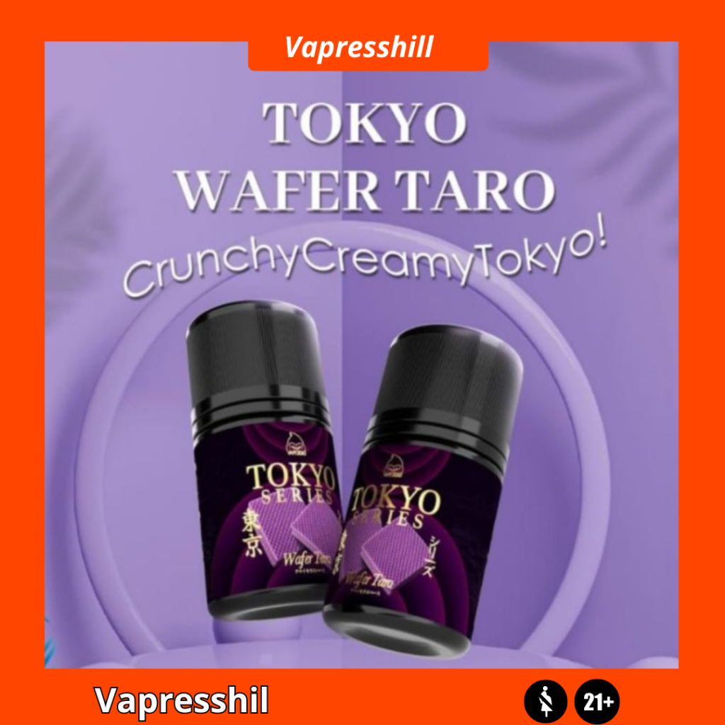 Jual TOKYO SERIES WAFER TARO BY VAPEZOO LIQUID FREEBASE 60ML AUTHENTIC ...