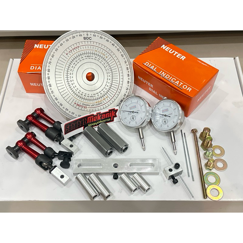 Jual busur derajat dial set beserta dudukan paket lengkap stand dial ...