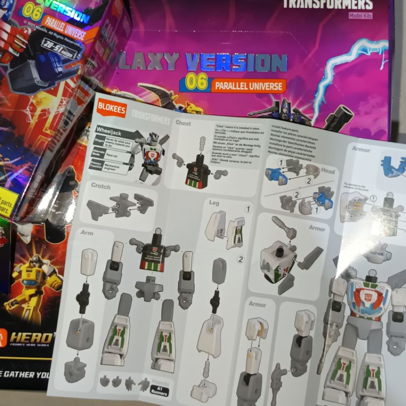Jual Blokees Transformers GV 06 - Wheeljack | Shopee Indonesia