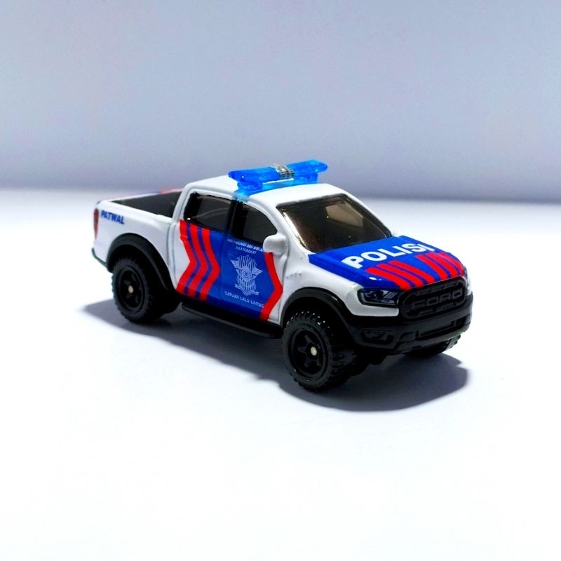 Jual DIECAST SKALA 1/64 HOTWHEELS FORD RANGER CUSTOM MOBIL POLISI ...