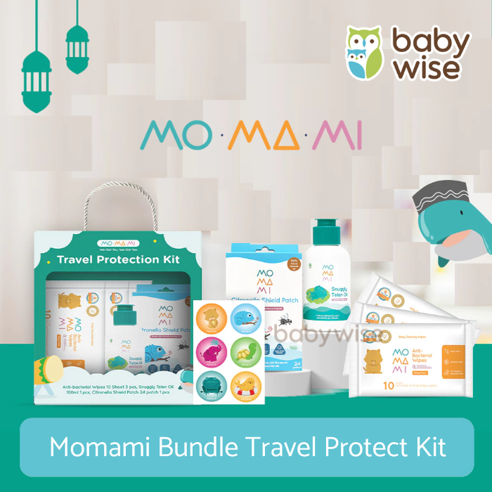 Jual Momami Bundle Travel Protect Kit - Paket Kebutuhan Komplit Bayi | Shopee Indonesia