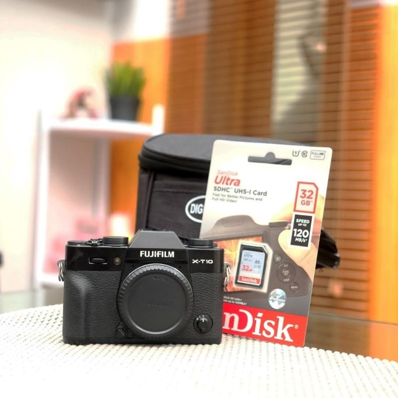 Jual Fujifilm X-T10 Black Body Only | Shopee Indonesia