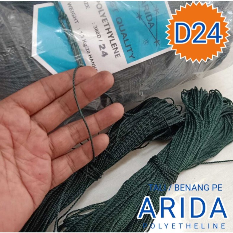 Jual ( Benang PE ) Tali/Benang PE Serbaguna Merek Arida Eceran Per Ikat ...