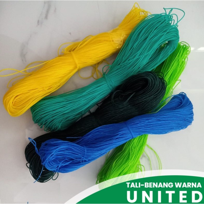 Jual Tali Tampar Warna 1mm Warna Warni / Tali layangan / Tali Plastik ...