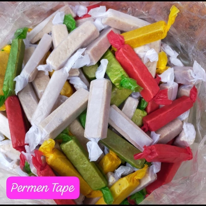 Jual Permen Tape Suwar Suwir/ Manisan Tape Kemasan 1 kg | Shopee Indonesia