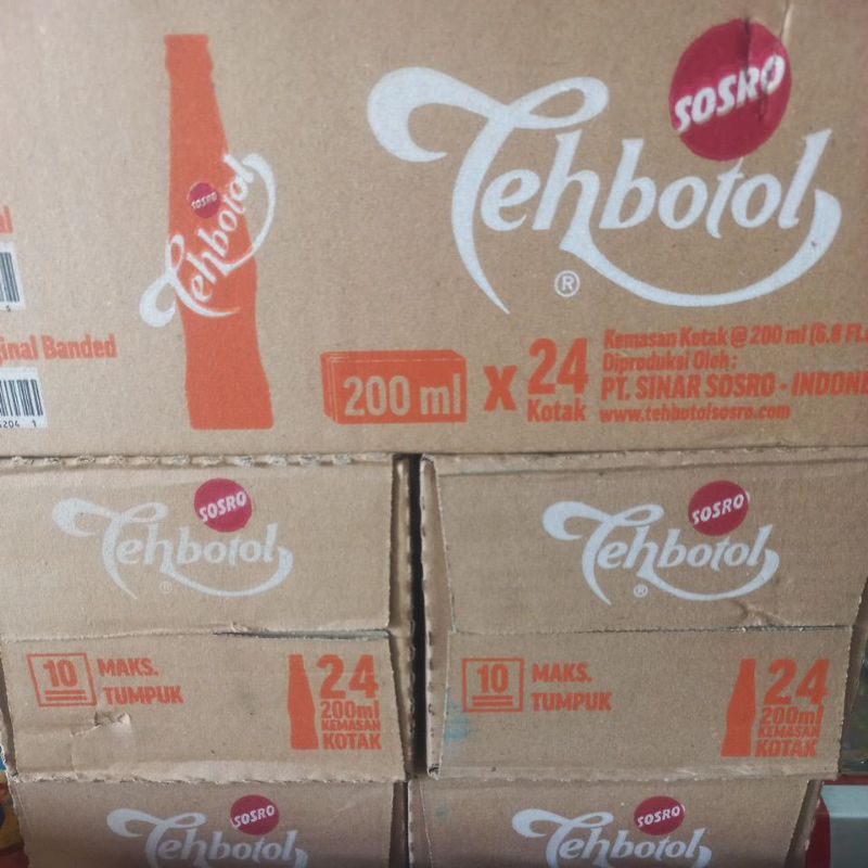 Jual Teh sosro 200ml isi 24ktk | Shopee Indonesia