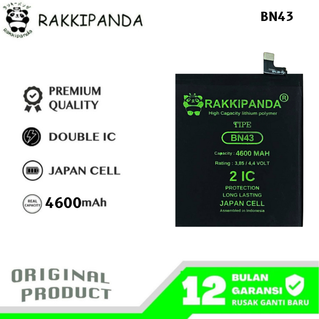 Jual RakkiPanda - BN43 Redmi Note 4 Snapdragon / Note 4x Snapdragon Batre Batrai Baterai ...