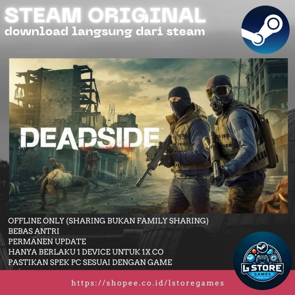 Jual Deadside PC Sharing Original Offline | Shopee Indonesia