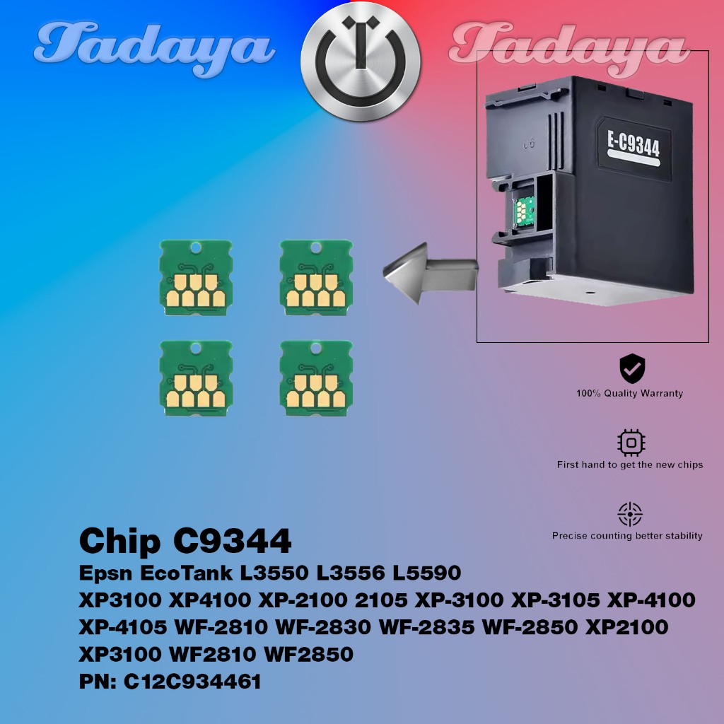 Jual Maintenance Cartridge Chip Reset / Sponge 9344 Epson C9344 Cip Waste ink tank box reset cip ...