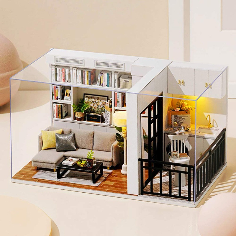 Jual (READY) DIY MINIATURE HOUSE 1:24 | dollhouse miniatur ruangan ...