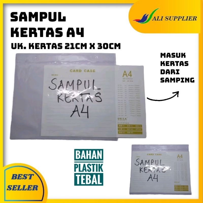 Jual SAMPUL KERTAS A4 MIKA TEBAL PELINDUNG KERTAS DOKUMEN A4 TEBAL / MAP KERTAS A4 / SAMPUL ...
