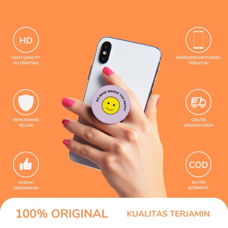 Jual Popsocket Custom - Pop Socket / Popsoket / Griptok / Phone grip ...