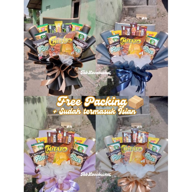 Jual BUCKET SNACK / BUKET SNACK / BUCKET WISUDA SEMPRO ULANGTAHUN ...