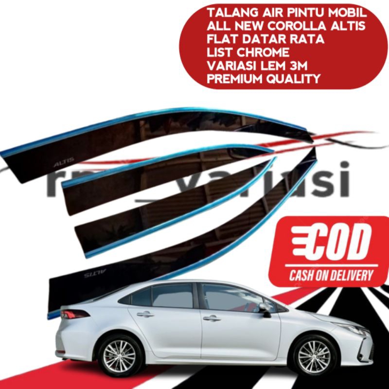 Jual Talang air mobil All New Toyota Corolla Altis 2019-2025 model flat ...