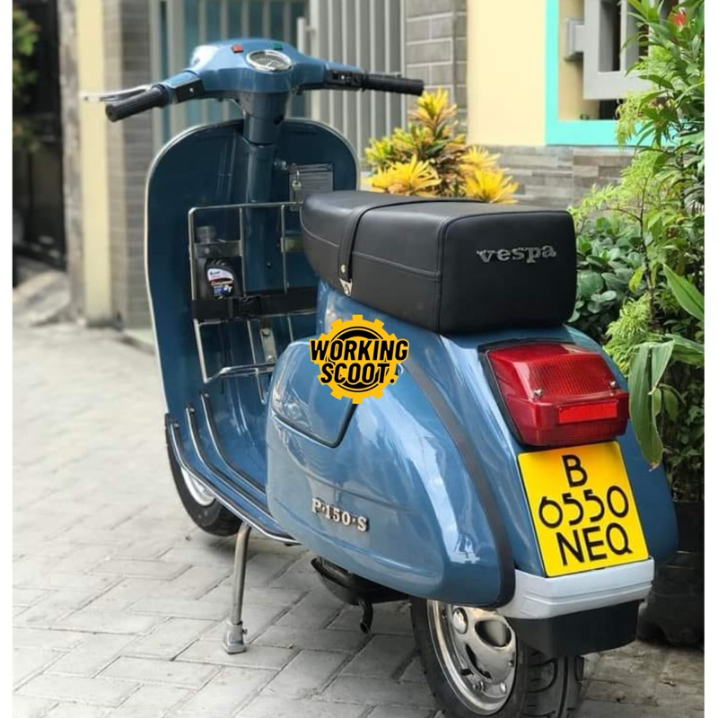 Jual Plat Nomor Vespa Jadul Lawas Vintage| Plat Nomor Vespa Klasik | Shopee Indonesia