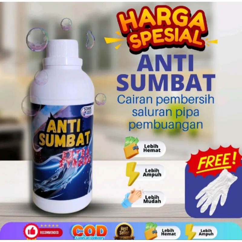 Jual Anti Sumbat Pembersih PVC Wc Mampet Wastafel dan Saluran Air ...