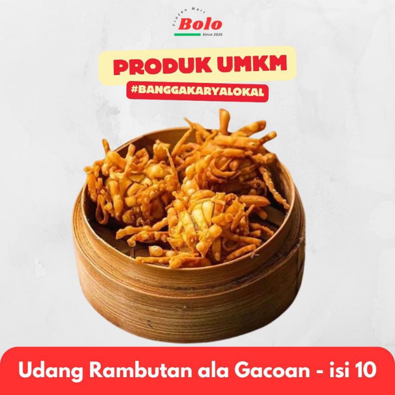 Jual Udang Rambutan gacoan isi 10pcs | Shopee Indonesia