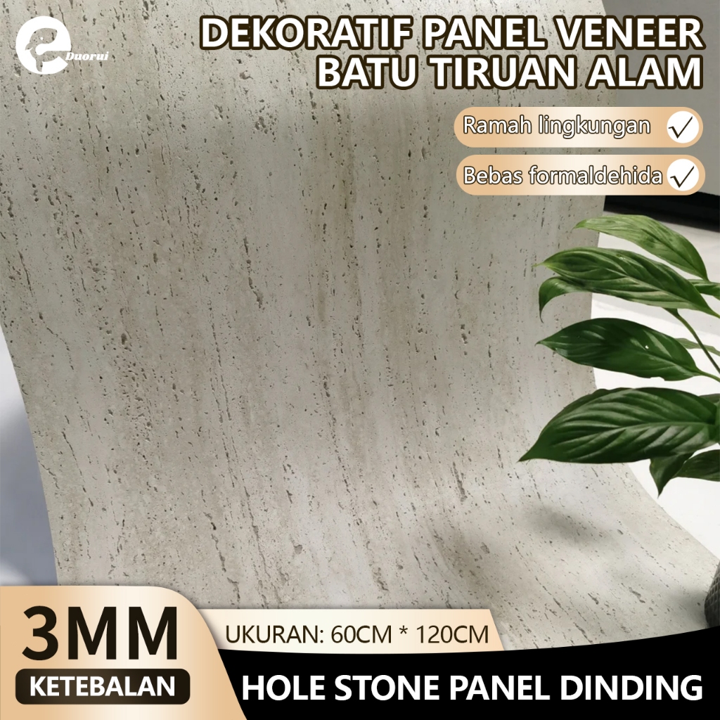 Jual Hole stone Panel Dinding (UK60 * 120cm) Veneer Batu Fleksibel ...