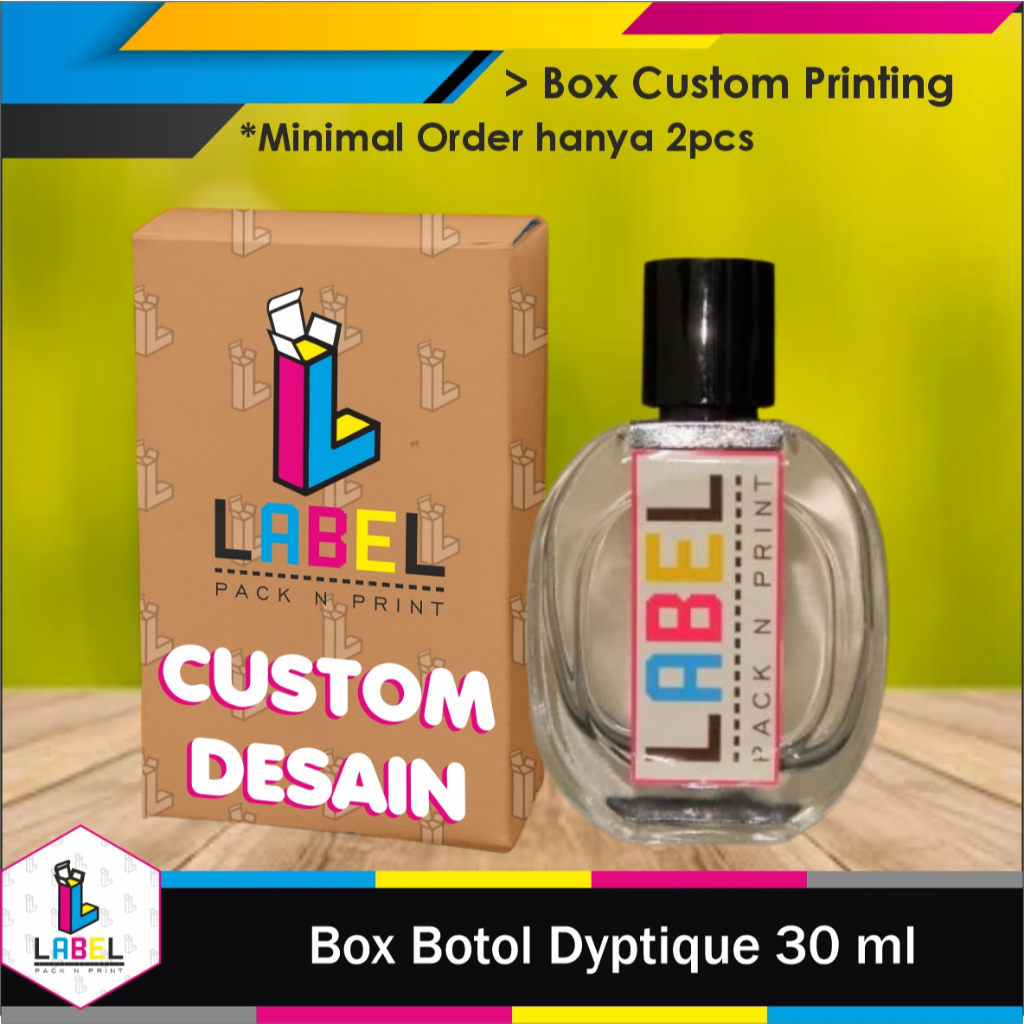 Jual Dus / Box Packaging Parfum Dyptique 30ml Custom Desain Full print ...