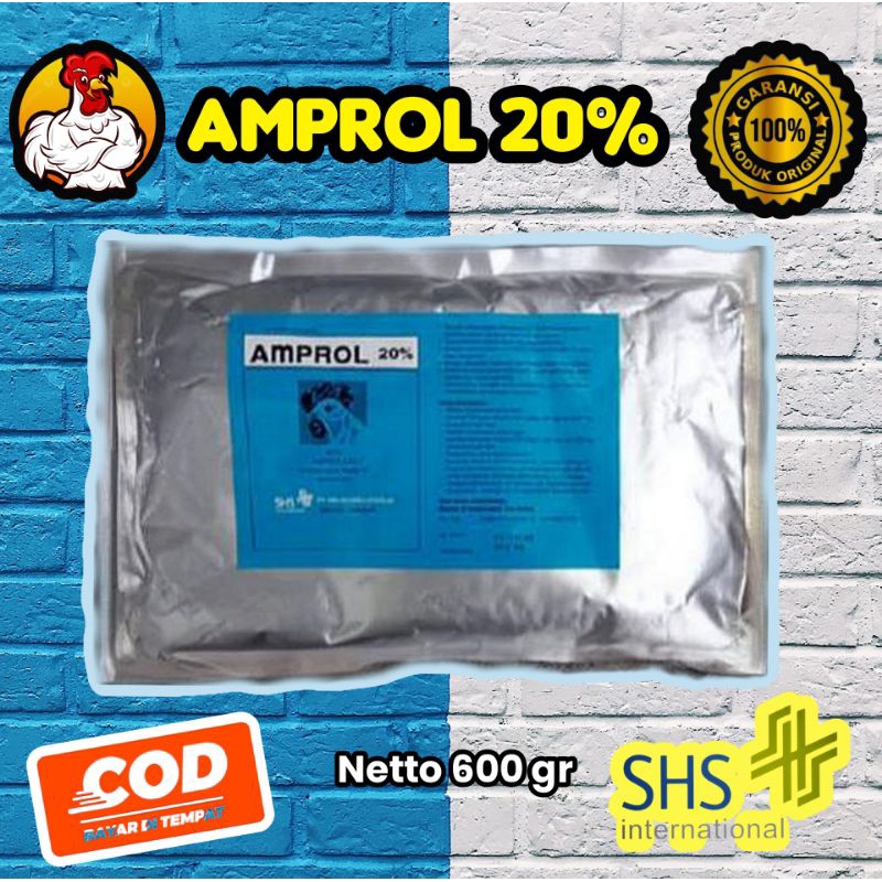 Jual Amprol 20% Mencegah coccidiosis, berak darah,berak kapur & mencret ...