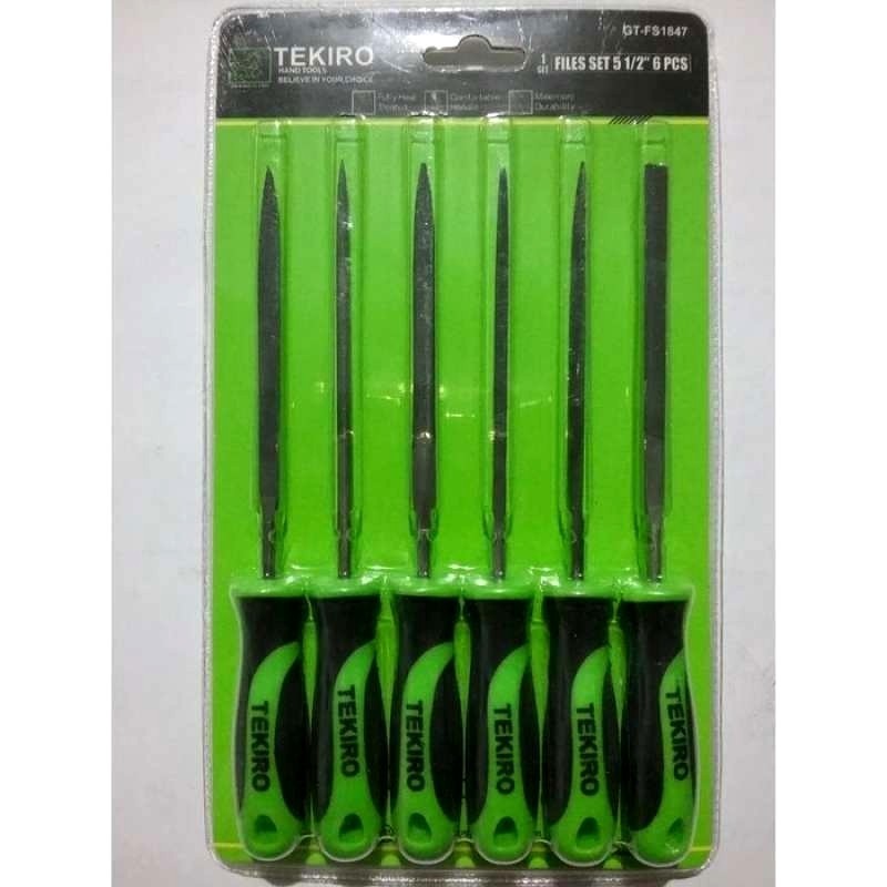Jual TEKIRO KIKIR SET 6 PCS / FILES SET 5,5 / KIKIR ASAH SET 6PCS 5 ...
