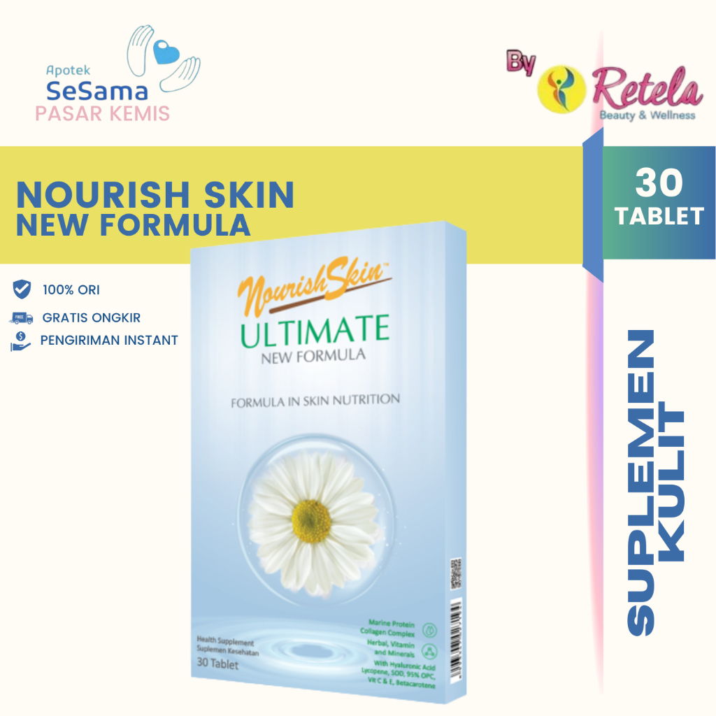Jual NOURISH SKIN ULTIMATE NEW 30 TABLET | Shopee Indonesia
