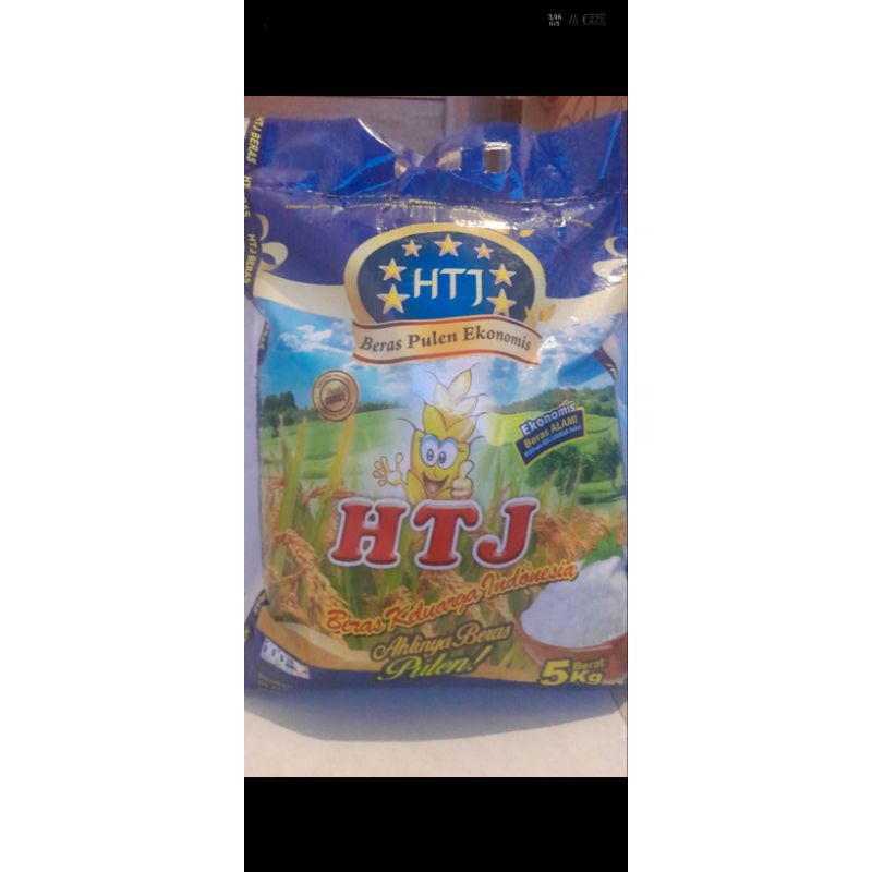 Jual beras htj biru 5 kg | Shopee Indonesia
