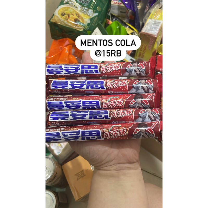 Jual MENTOS COCA COLA MENTOS COKE COLA Permen 1pc | Shopee Indonesia