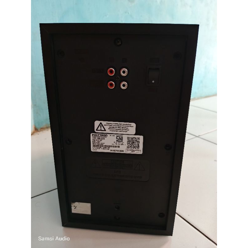 Jual Bok Subwoofer Polytron PMA 5 Inch | Shopee Indonesia