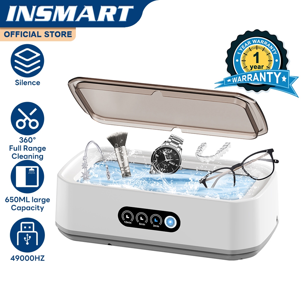 Jual INSMART Mesin Ultrasonic Cleaner 3 Gigi Mesin Pembersih Ultrasonik ...