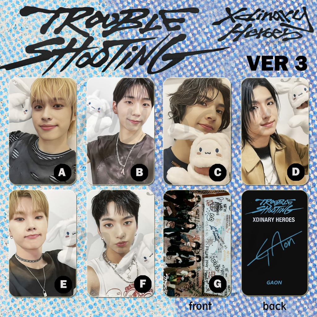 Jual PC-1627, Unofficial Photocard Xdinary Heroes Troubleshooting 2 ...