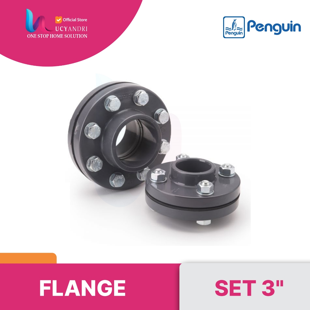 Jual Flange Set Socket Penguin ukuran 3 Inch ( Air ) | Shopee Indonesia