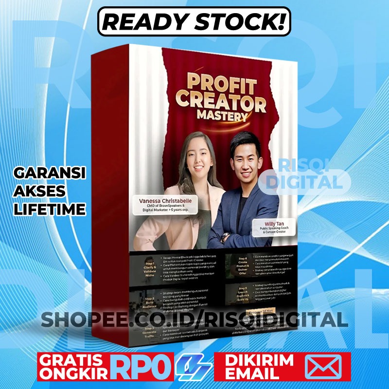 Jual PROMO!! PROFIT CONTENT CREATOR MASTERY - PANDUAN LENGKAP MENJADI ...