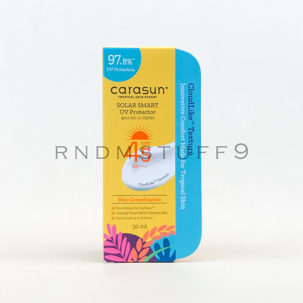 Jual Carasun Sunscreen Solar Smart UV Protector SPF 45 PA++++ / Solar Smart UV Light Sunscreen ...
