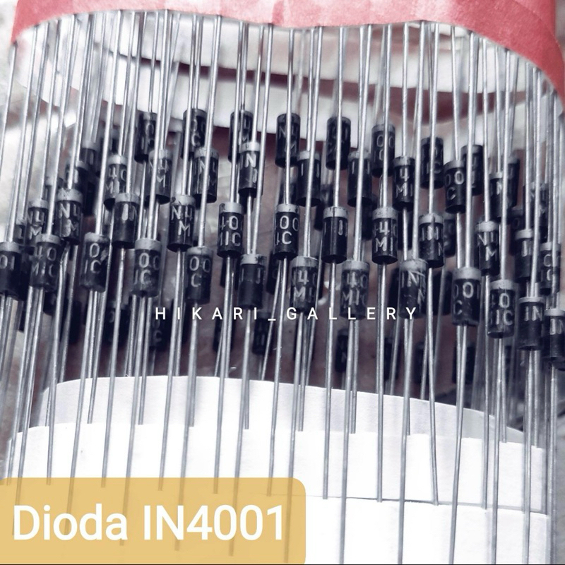 Jual [10 PCS] Dioda IN4001 1A Dioda IN 4001 1 ampere Diode IN4001 isi ...