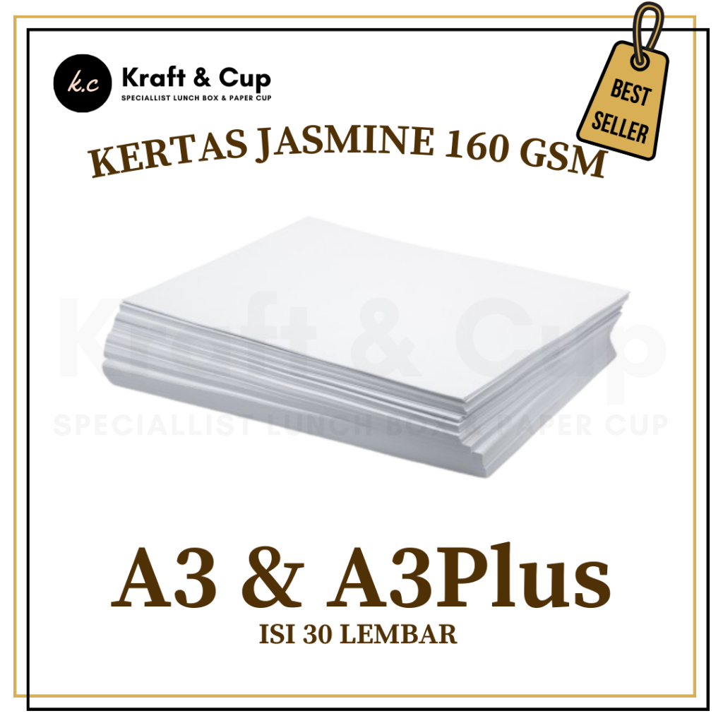 Jual [30 lembar] Kertas Jasmine A3 & A3Plus Kertas Glitter Kertas Undangan Jasmine | Shopee ...