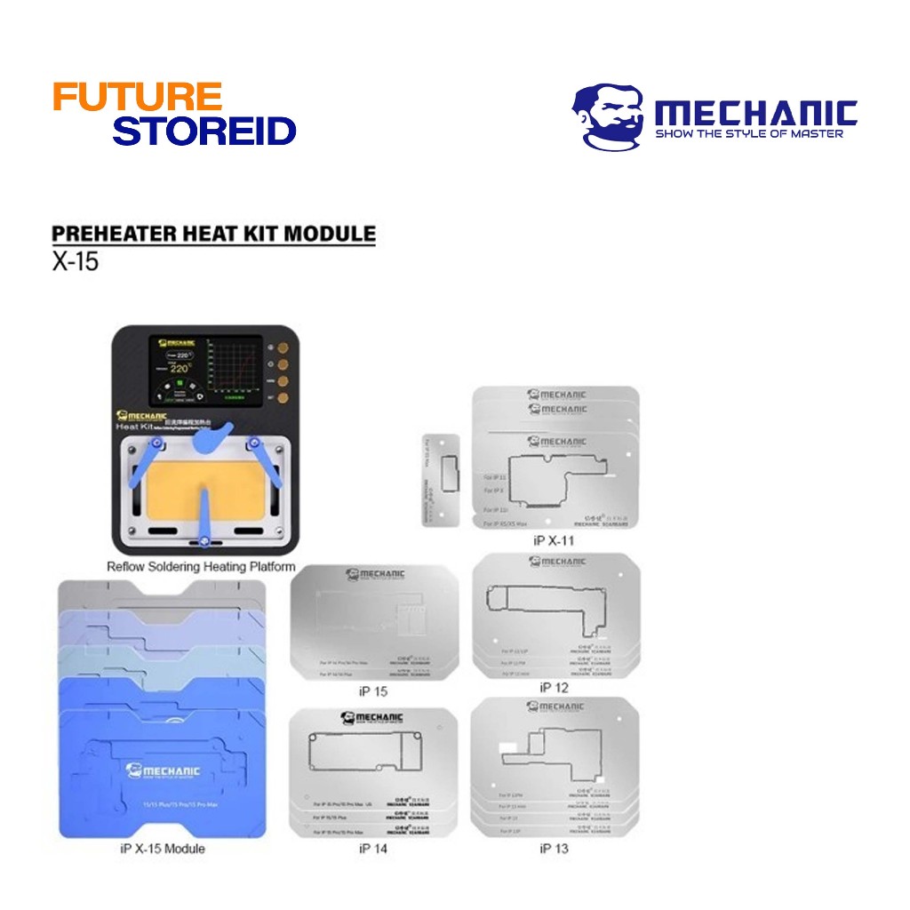 Jual Mechanic X-15 Preheater motherboard suhu konstan meja las ...
