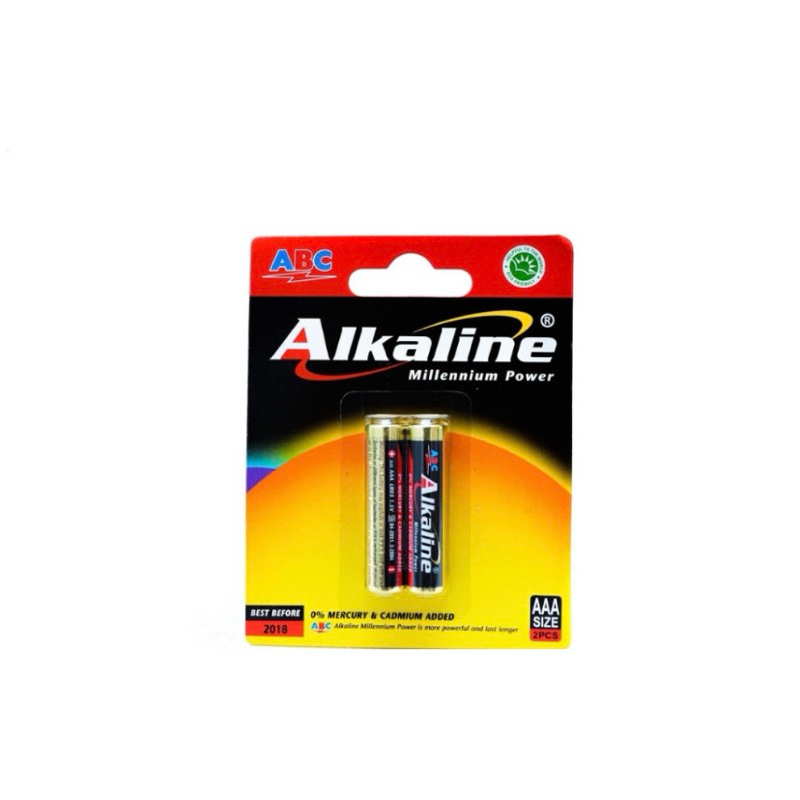 Jual Baterai ABC Alkaline AA-AAA (isi 2pcs) | Shopee Indonesia