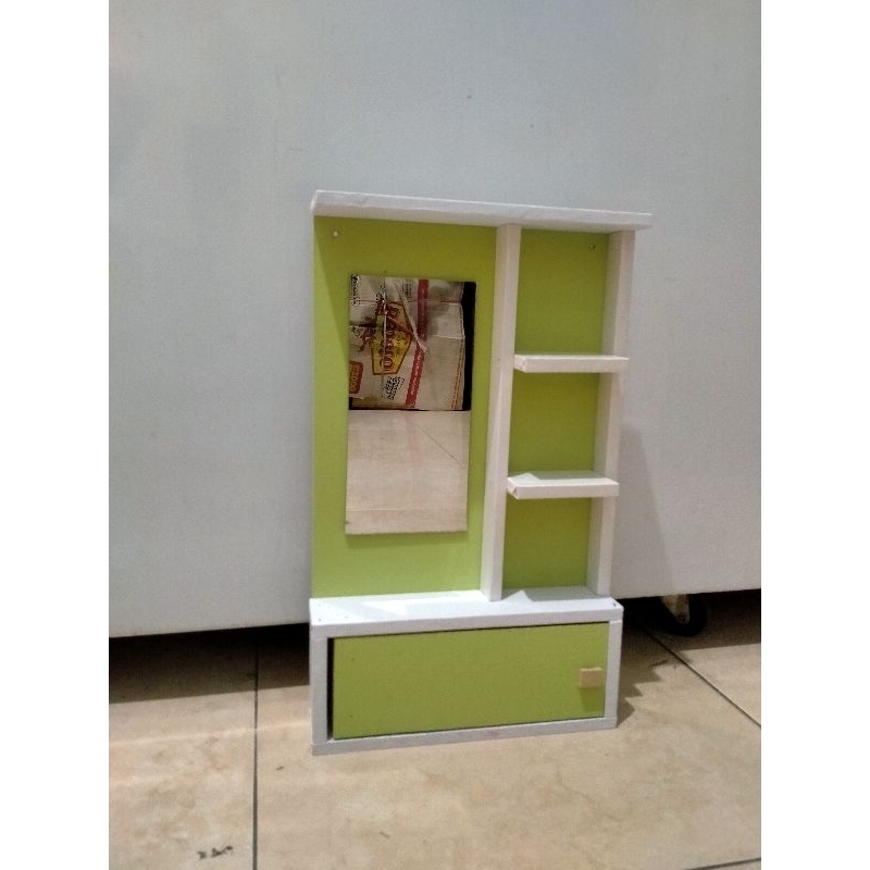 Jual Cermin Rias Minimalis/Rak Kosmetik Gantung/Rak Rias Gantung ...