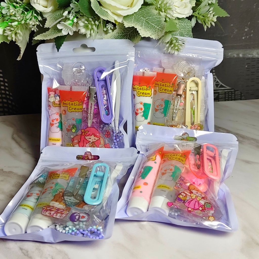 Jual (DFP-SET) NEW!! SET DIY Deco Fun Pack, Set Deco Cream, Cream Set ...
