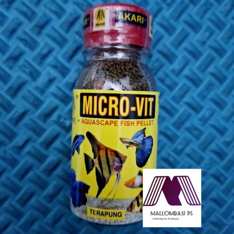 Jual MICRO - VIT Makanan Pakan Ikan Hias Cupang Guppy guppi Neon ...