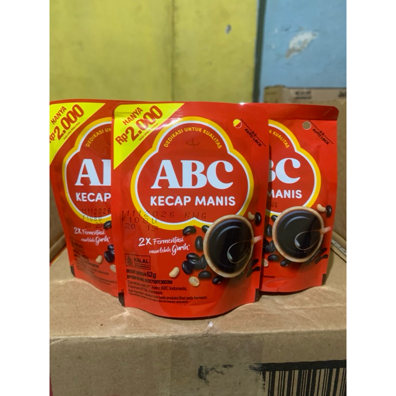 Jual KECAP MANIS ABC KARTONAN ISI 48 POUCH | Shopee Indonesia