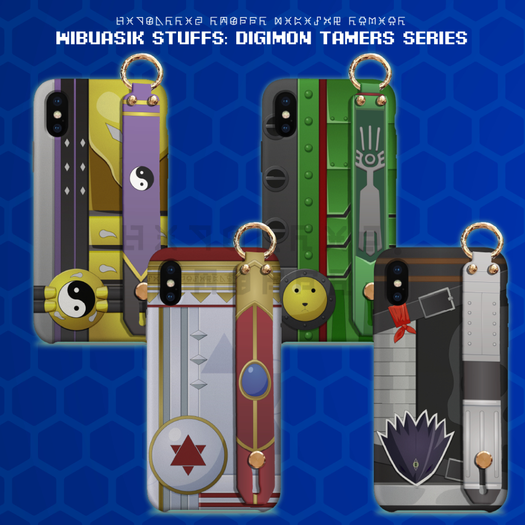 Jual Casing Anime Digimon Tamers Mega Series Gallantmon Sakuyamon ...