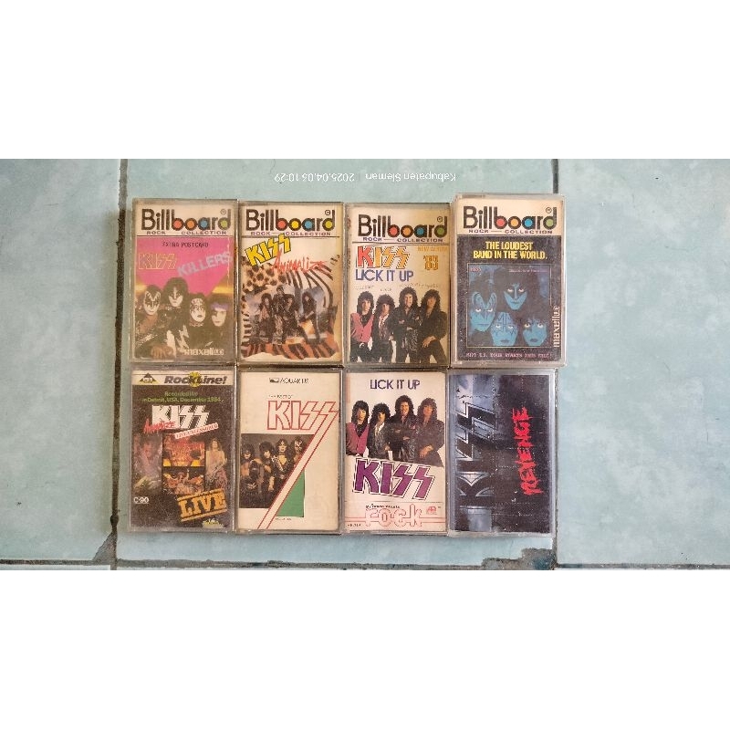 Jual kaset Kiss Dokken Night Ranger | Shopee Indonesia