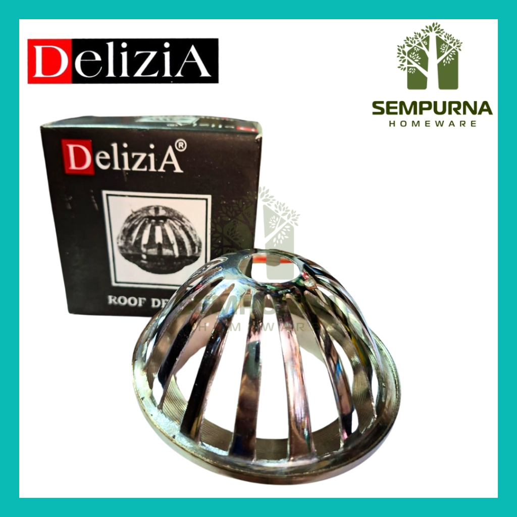 Jual ROOF DRAIN DAK SARINGAN ATAP DELIZIA CHROME TEBAL PENYARING AIR ...